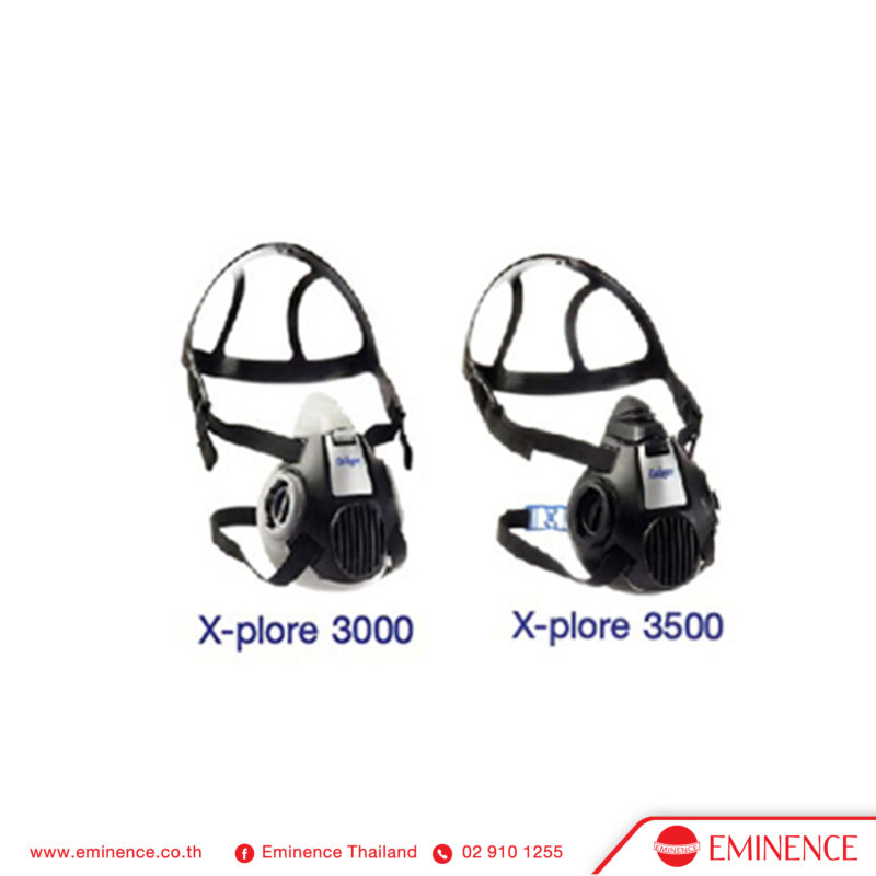 Xplore 3300/3500 Half face masks หน้ากากชนิดครึ่งหน้ากรองคู่